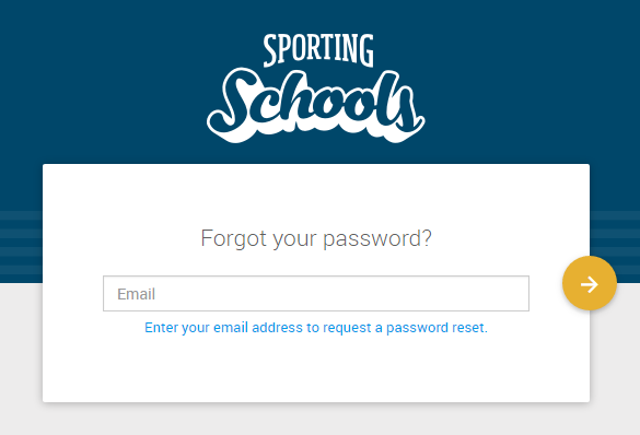 How to reset your password – Sporting Schools Help Centre